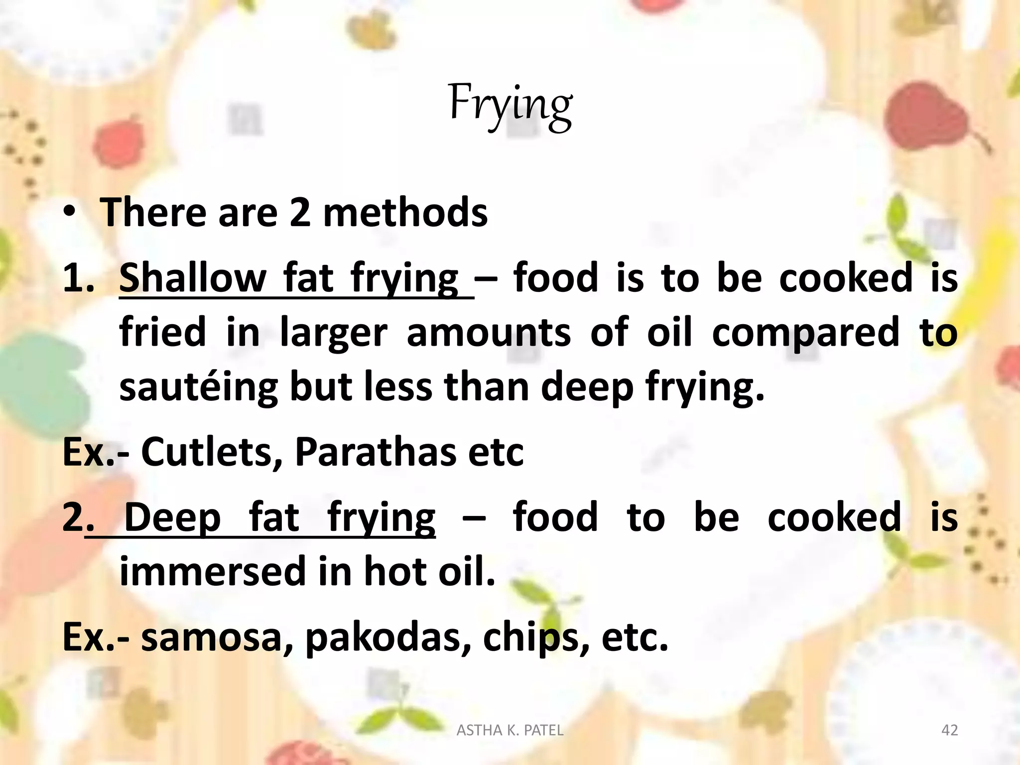 Methods of Cooking | PPTX