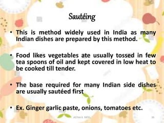 Methods of Cooking | PPTX