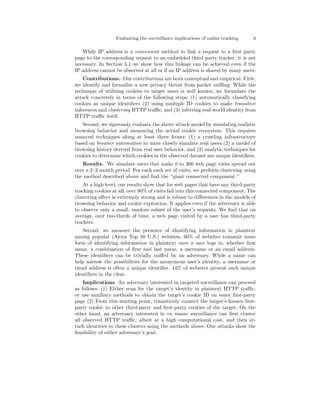 Cookie surveillance | PDF