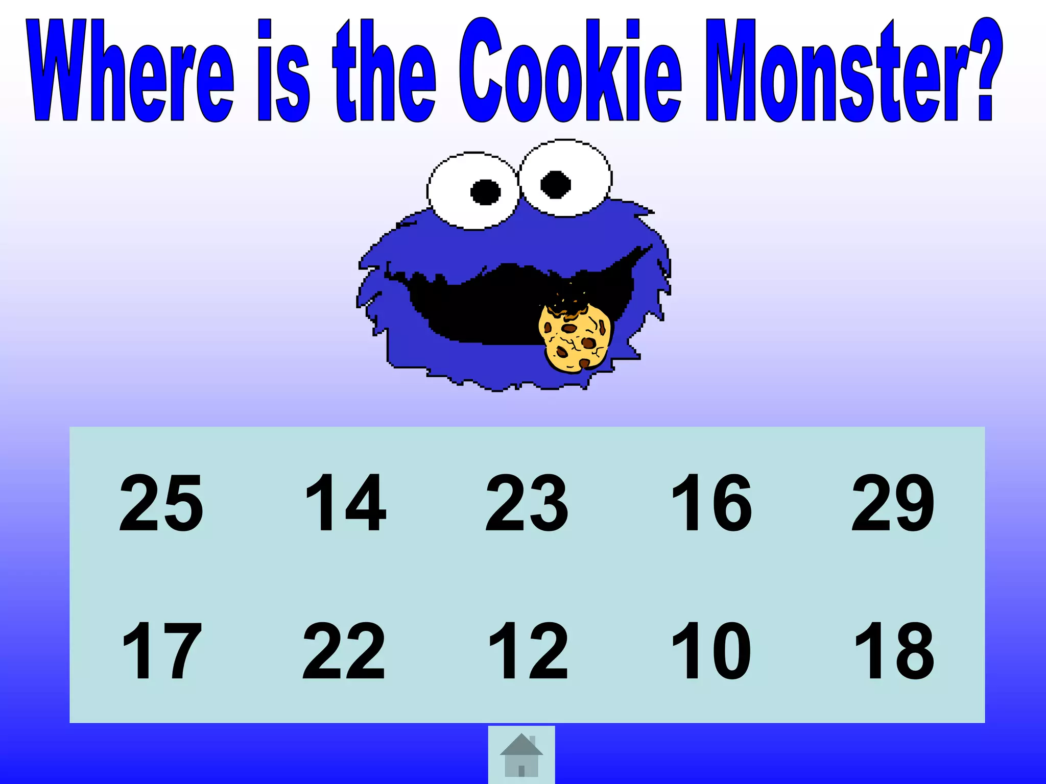 Cookie Monster NUMBERS | PPSX