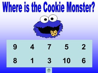 Cookie Monster NUMBERS | PPSX