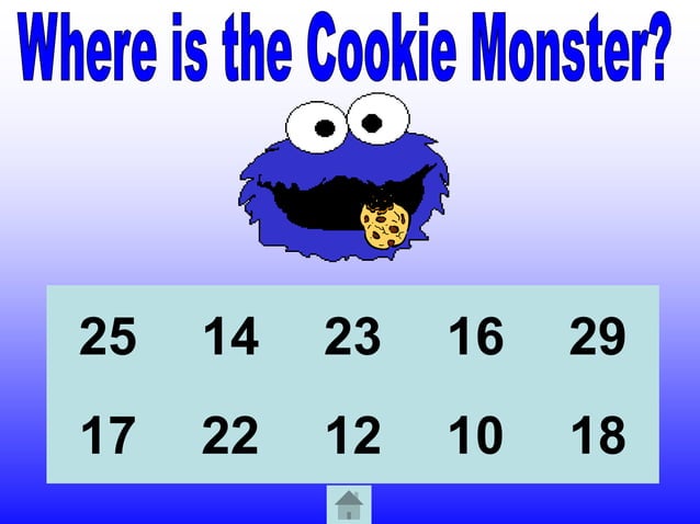 Cookie Monster NUMBERS | PPSX