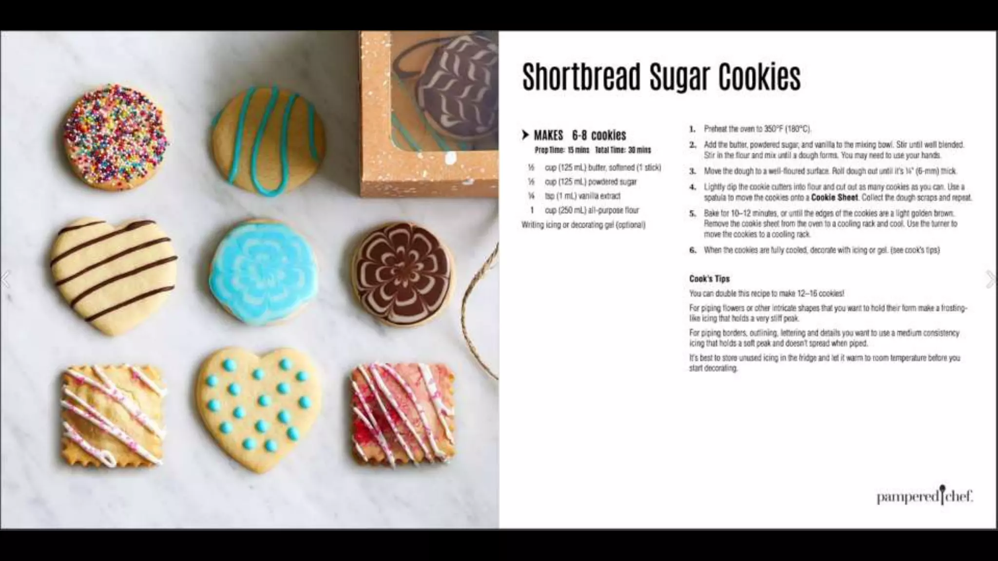 Cookie recipe slide show | PPTX