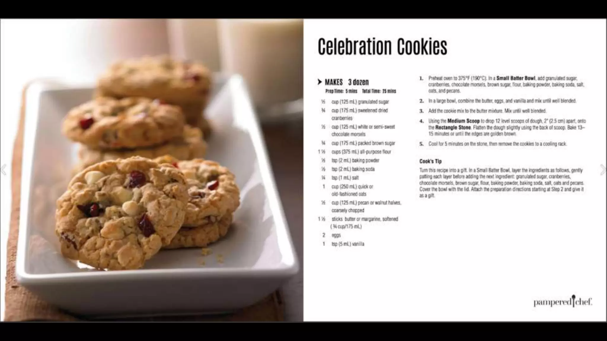 Cookie recipe slide show | PPTX
