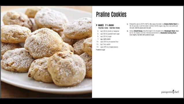 Cookie recipe slide show | PPT
