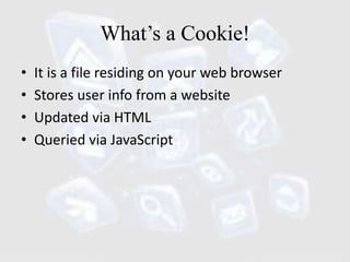 java Cookies | PPTX
