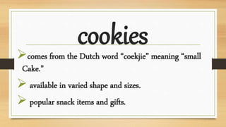 Cookies | PPTX