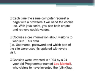 Cookies | PPT