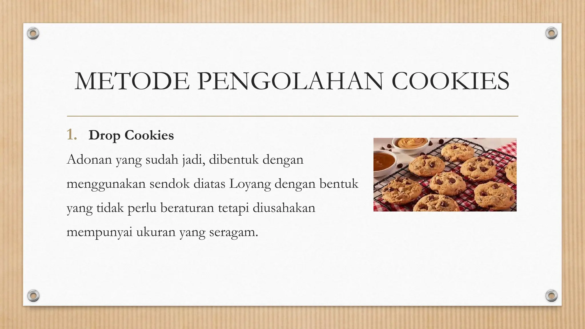 materi pastry bakery kelas xi kuliner "COOKIES".pptx