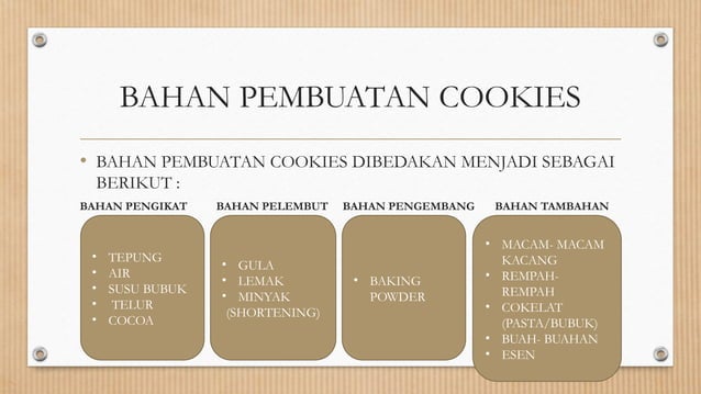 materi pastry bakery kelas xi kuliner "COOKIES".pptx