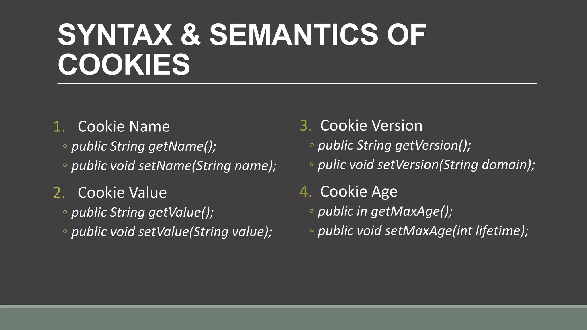 Cookies: HTTP state management mechanism | PPT