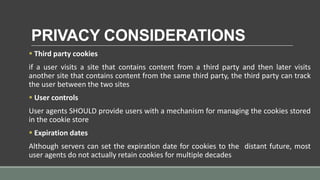 Cookies: HTTP state management mechanism | PPT