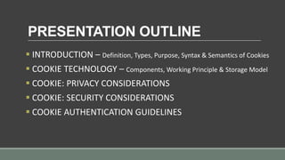 Cookies: HTTP state management mechanism | PPT