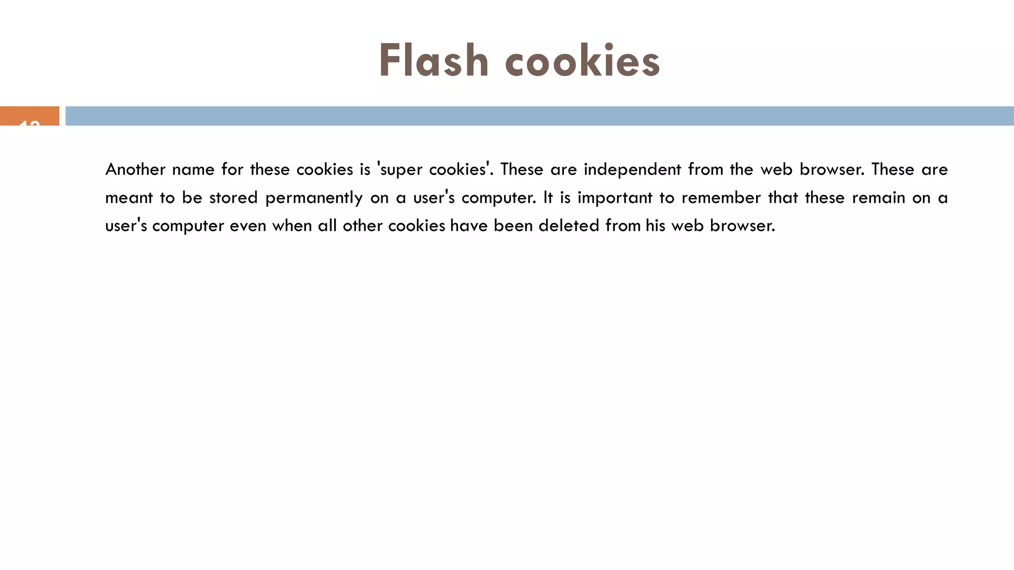 Cookies: A brief Introduction | PPTX