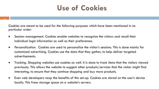 Cookies: A brief Introduction | PPTX