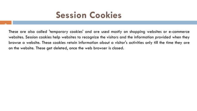 Cookies: A brief Introduction | PPTX