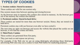 Cookies and Privacy of internet in this presentation.pptx