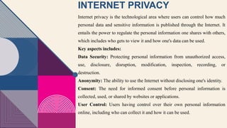 Cookies and Privacy of internet in this presentation.pptx