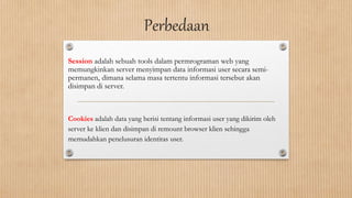 Cookie and session | PPT
