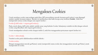 Cookie and session | PPT