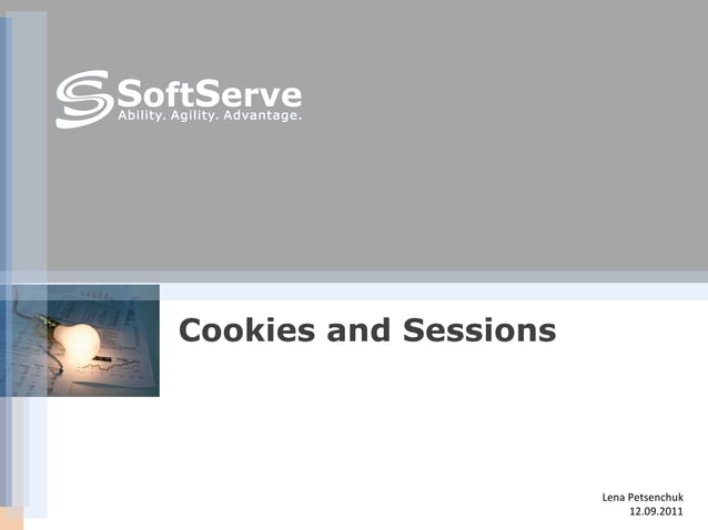 Cookies and sessions | PPT | Browsers | Computer Software and Applications
