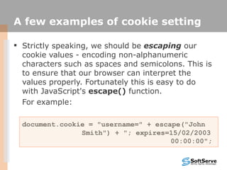 Cookies and sessions | PPT