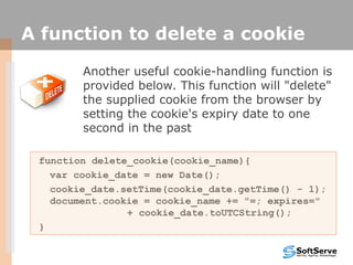 Cookies and sessions | PPT