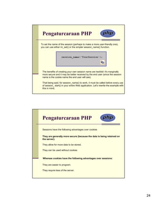 Cookies and sessions | PDF | Browsers | Computer Software and Applications