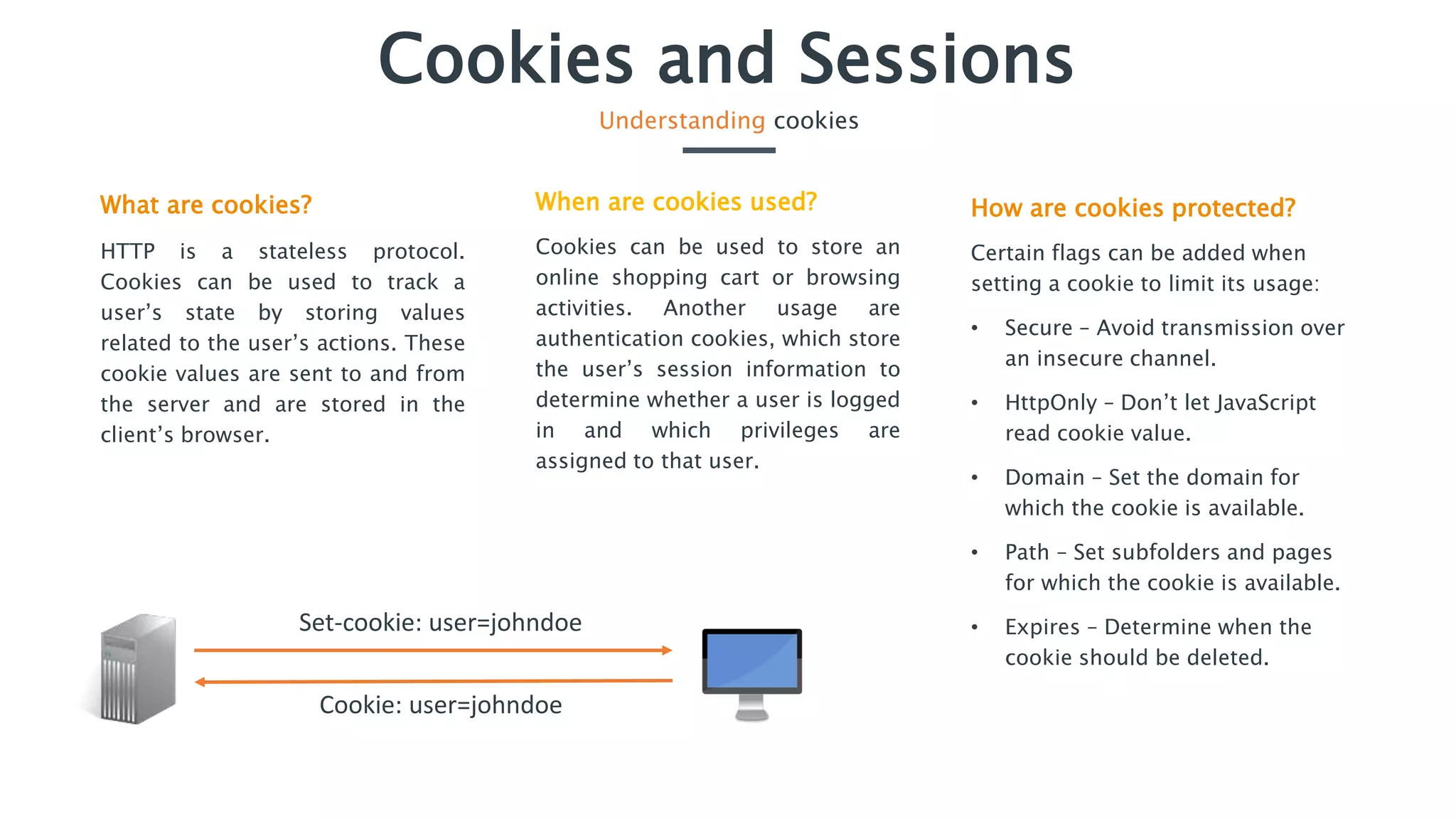 Secure Code Warrior - Cookies and sessions | PPTX