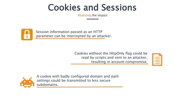 Secure Code Warrior - Cookies and sessions | PPTX | Web Development | Internet
