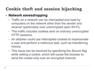 Cookies and sessions | PPTX
