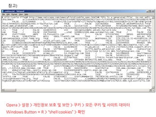 인터넷 쿠키 (Internet Cookie) | PPTX