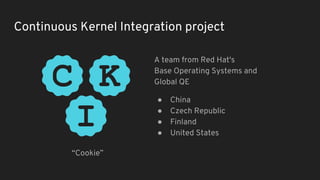 Cookies for kernel developers | PPT