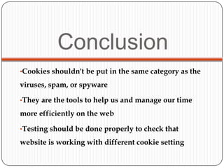 Cookies testing | PPT