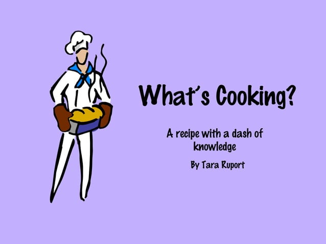 Cooking | PPT