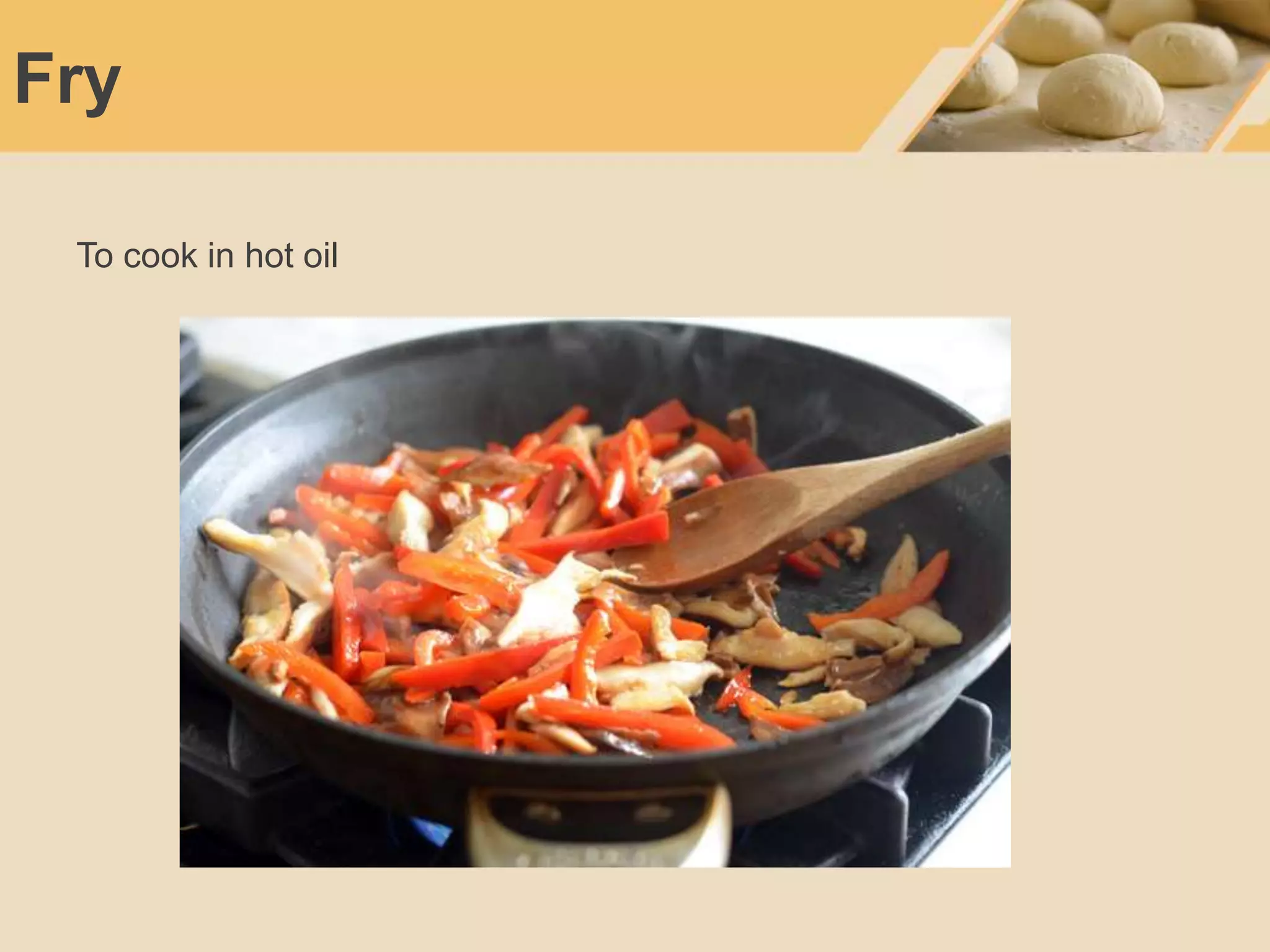 Cooking and Kitchen Vocabulary for ESL | PPTX