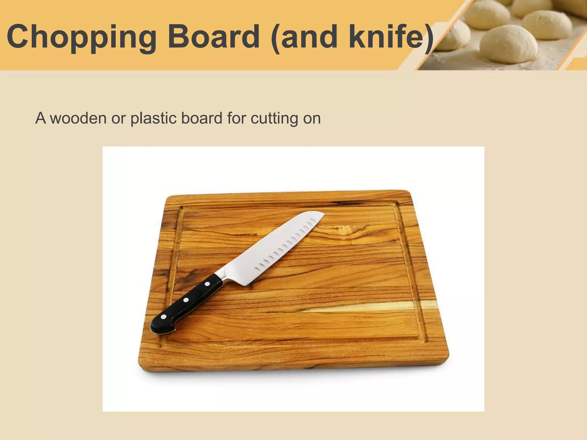 Cooking and Kitchen Vocabulary for ESL | PPTX