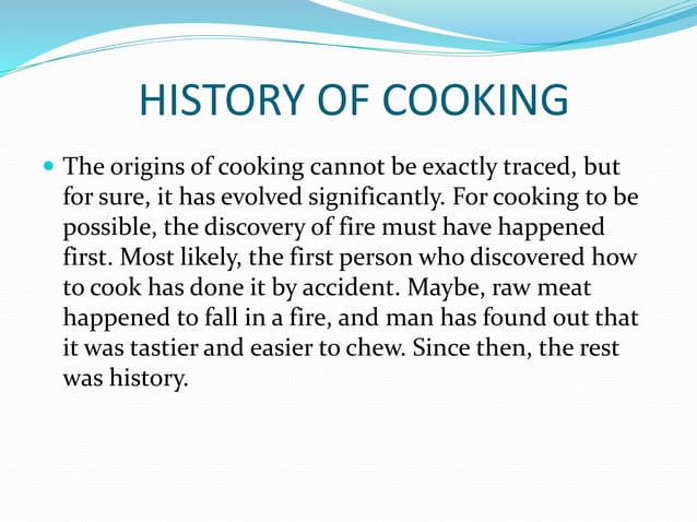 Cooking | PPT