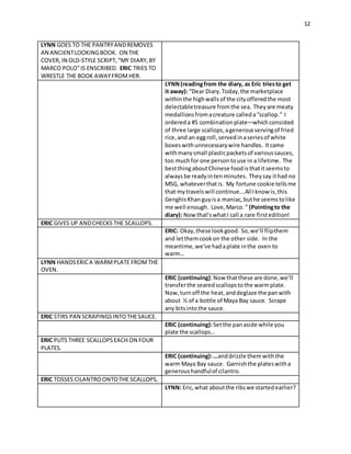 Cooking show-script-for-culinary-twist-format | DOCX