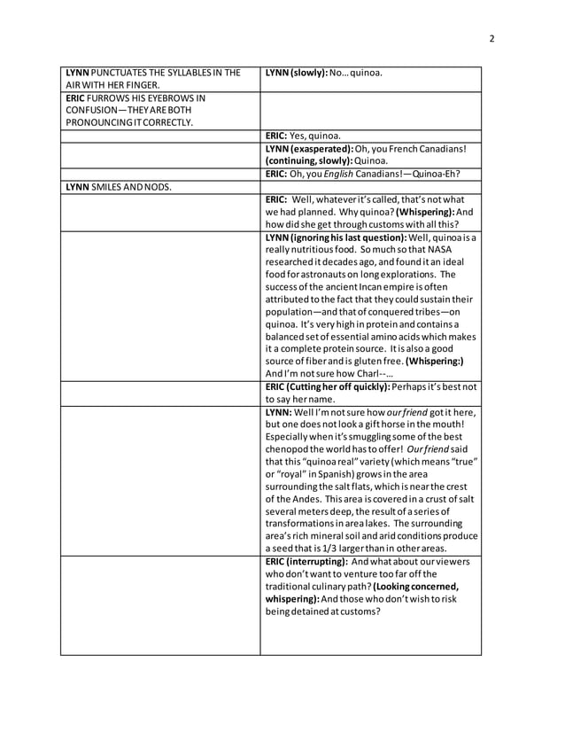 Cooking show-script-for-culinary-twist-format | DOCX