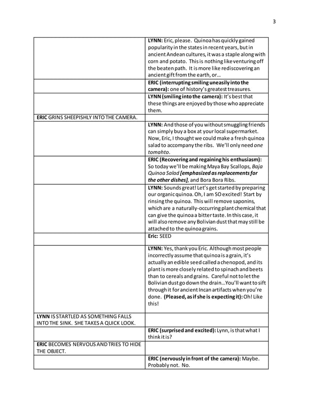 Cooking show-script-for-culinary-twist-format | DOCX