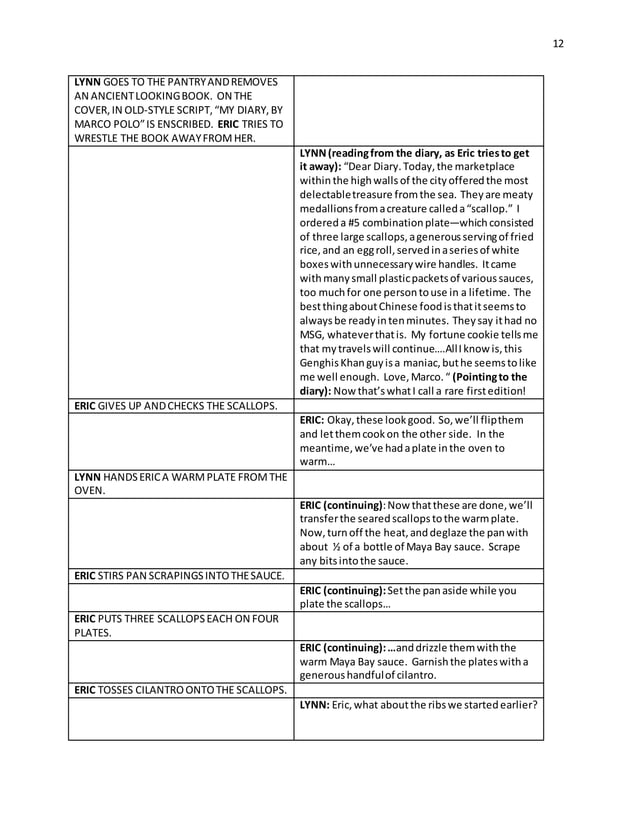 Cooking show-script-for-culinary-twist-format