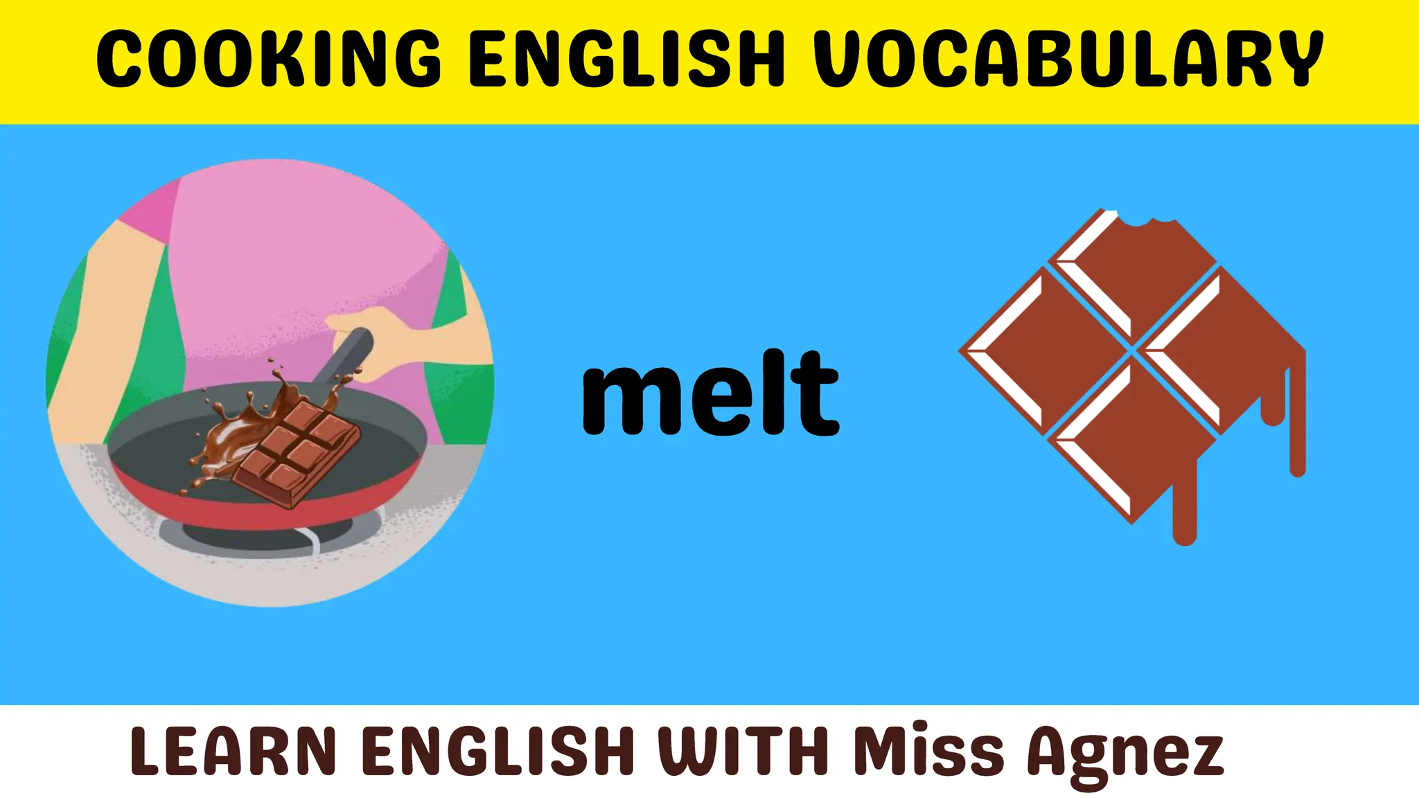 Cooking Vocabulary with Pictures and Sentences | Fun Learning English ...