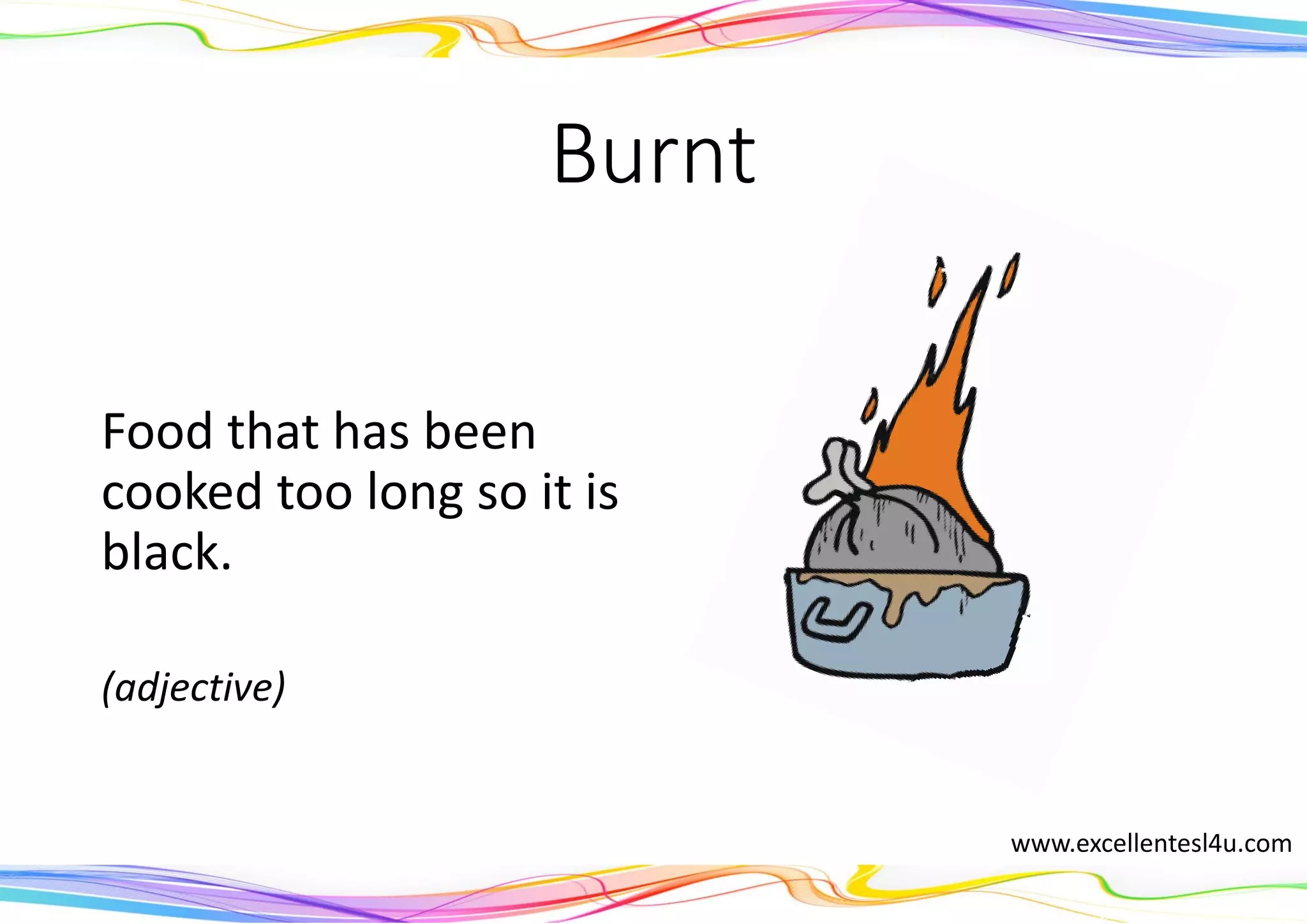 Cooking flashcards | PDF