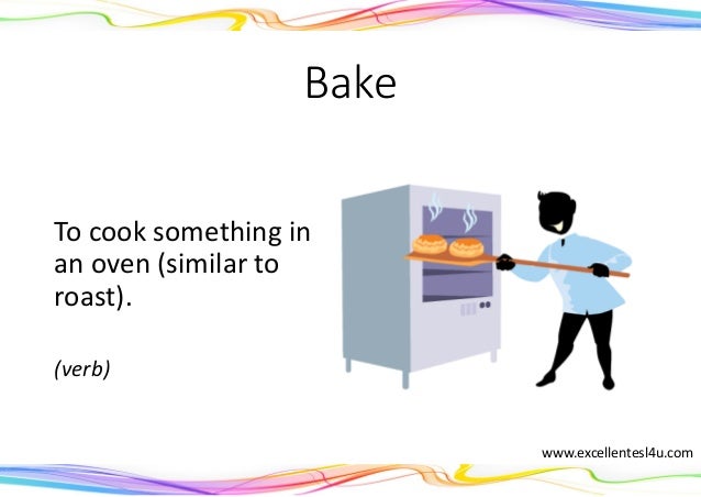 Cooking flashcards