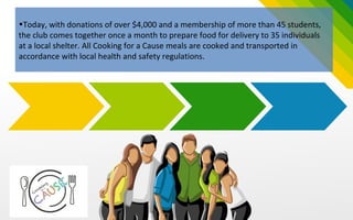 Cooking for a cause | PPT