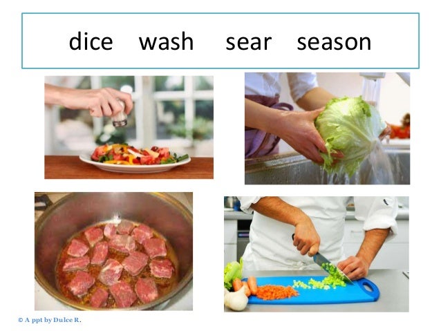 Cooking language