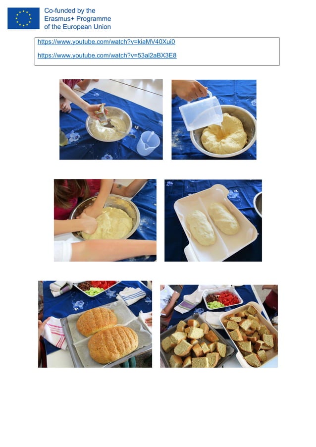 Cooking lesson plans' book