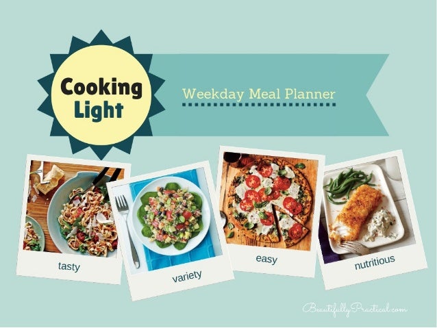 Cooking Light Weeknight Menu Planner cooking-light-weeknight-menu-planner