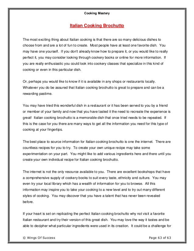 Cooking mastery | PDF | Cooking | Food & Drink